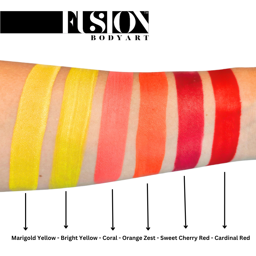 Fusion Face Paint Prime Cardinal Red – The Face Painters South Africa