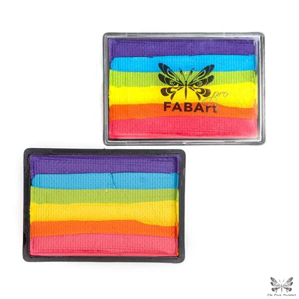 FABArt Pro Face Paint Stroke Pretty Rainbow – The Face Painters South ...