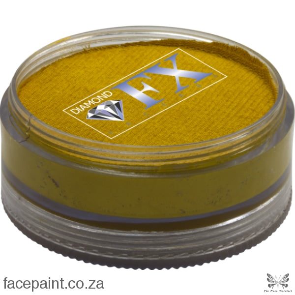 Diamond FX Face Paint Metallic Gold supplies in South Africa – The Face ...