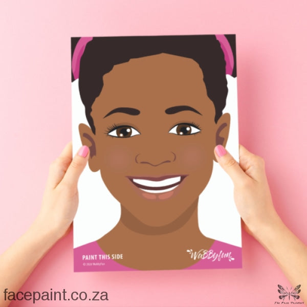 WaBByfun Face Painting Practice Board - HANNAH – The Face Painters ...